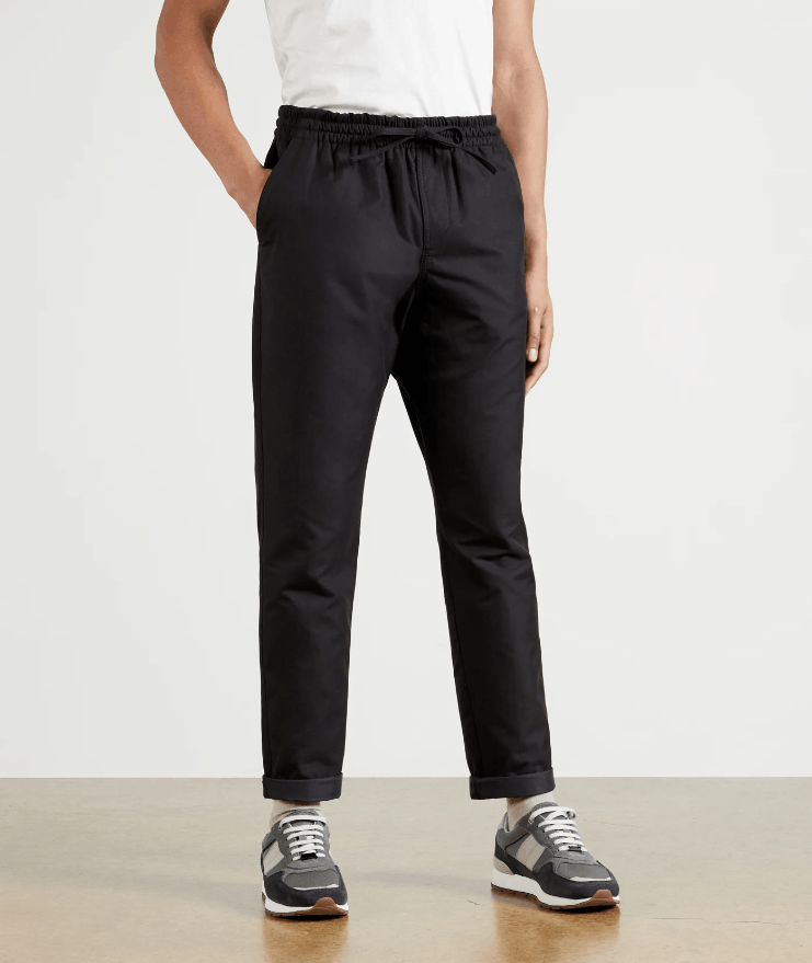 Ted Baker Made In Britain Pants 36 Dark Elastic Band Tapered | Grailed
