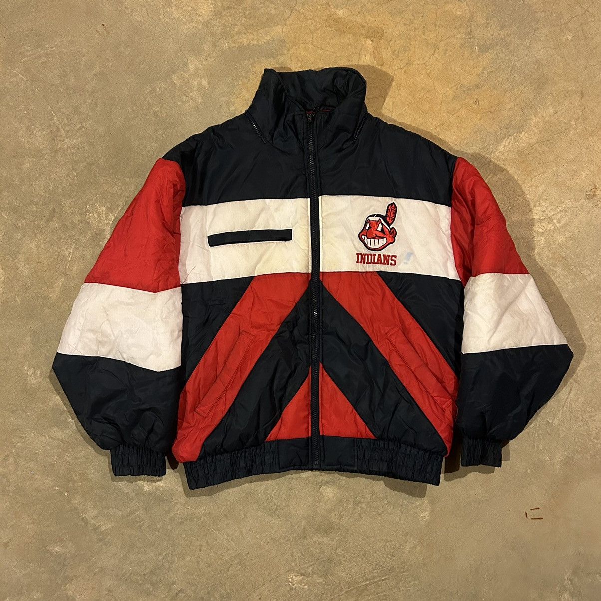Vintage Crazy Vintage 90s Cleveland Indians Pro Player Jacket | Grailed