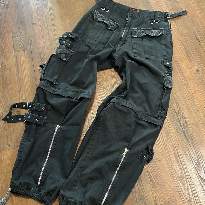 Vintage Crazy Vintage Y2k Tripp Nyc Bondage Convertible Cargo Pants