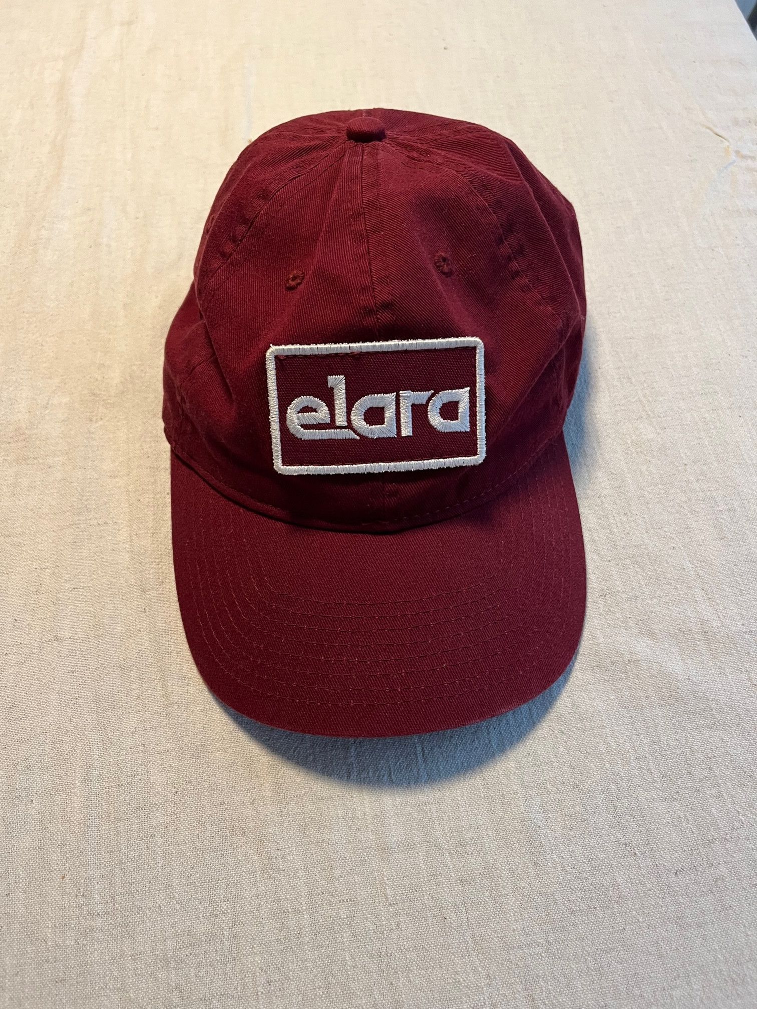 Elara Elara - Logo hat maroon with white patch | Grailed