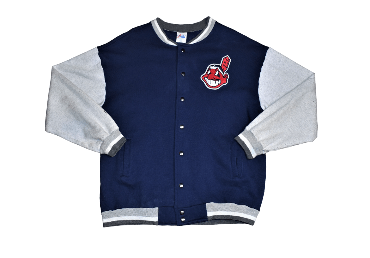 Majestic Cleveland Indians Chief Wahoo Majestic Jacket | Grailed