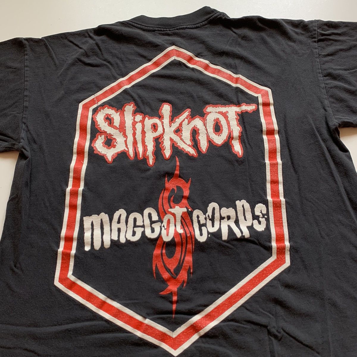 Band Tees × Slipknot × Vintage Vintage 90s 1999 Slipknot Maggot Corps ...