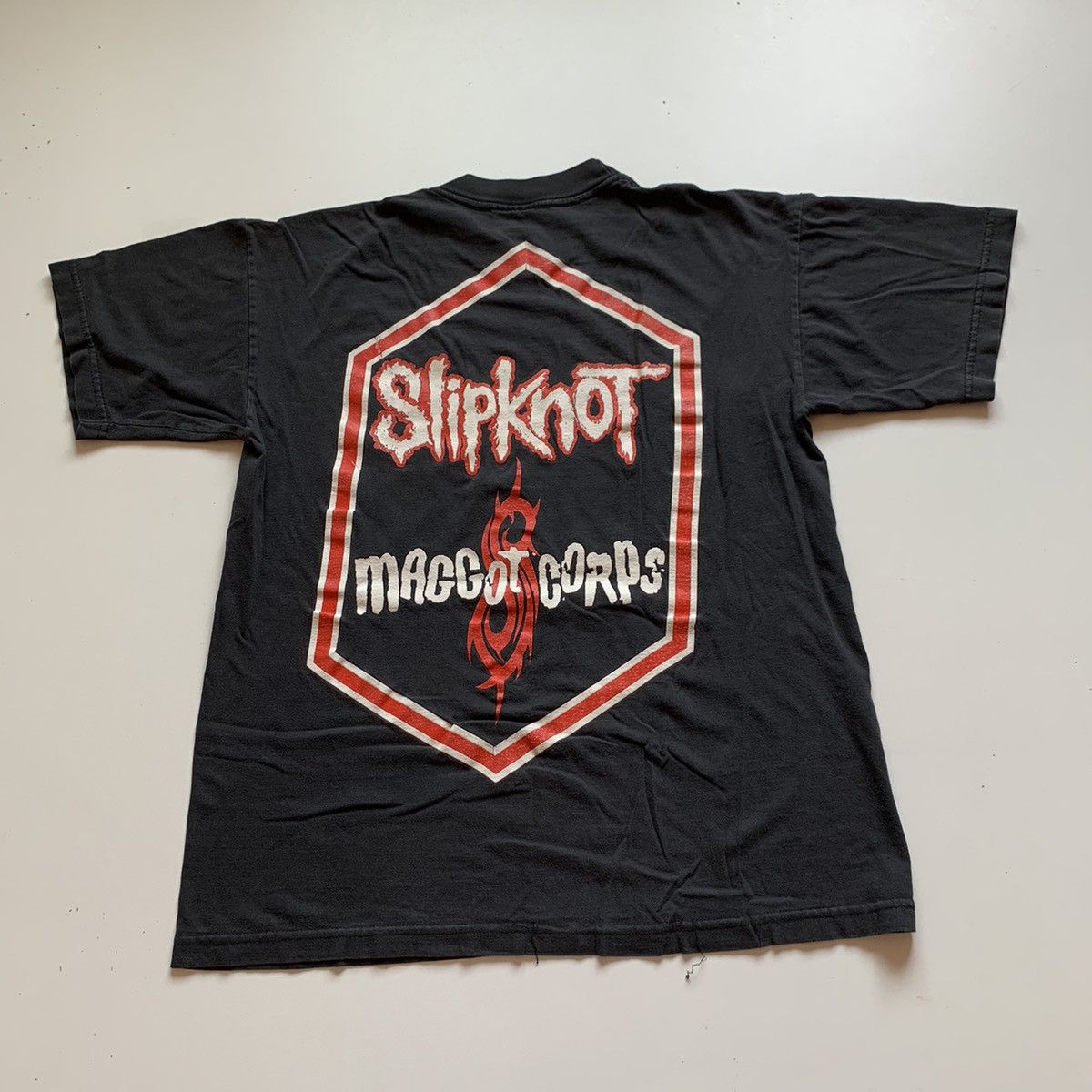 Band Tees × Slipknot × Vintage Vintage 90s 1999 Slipknot Maggot Corps ...