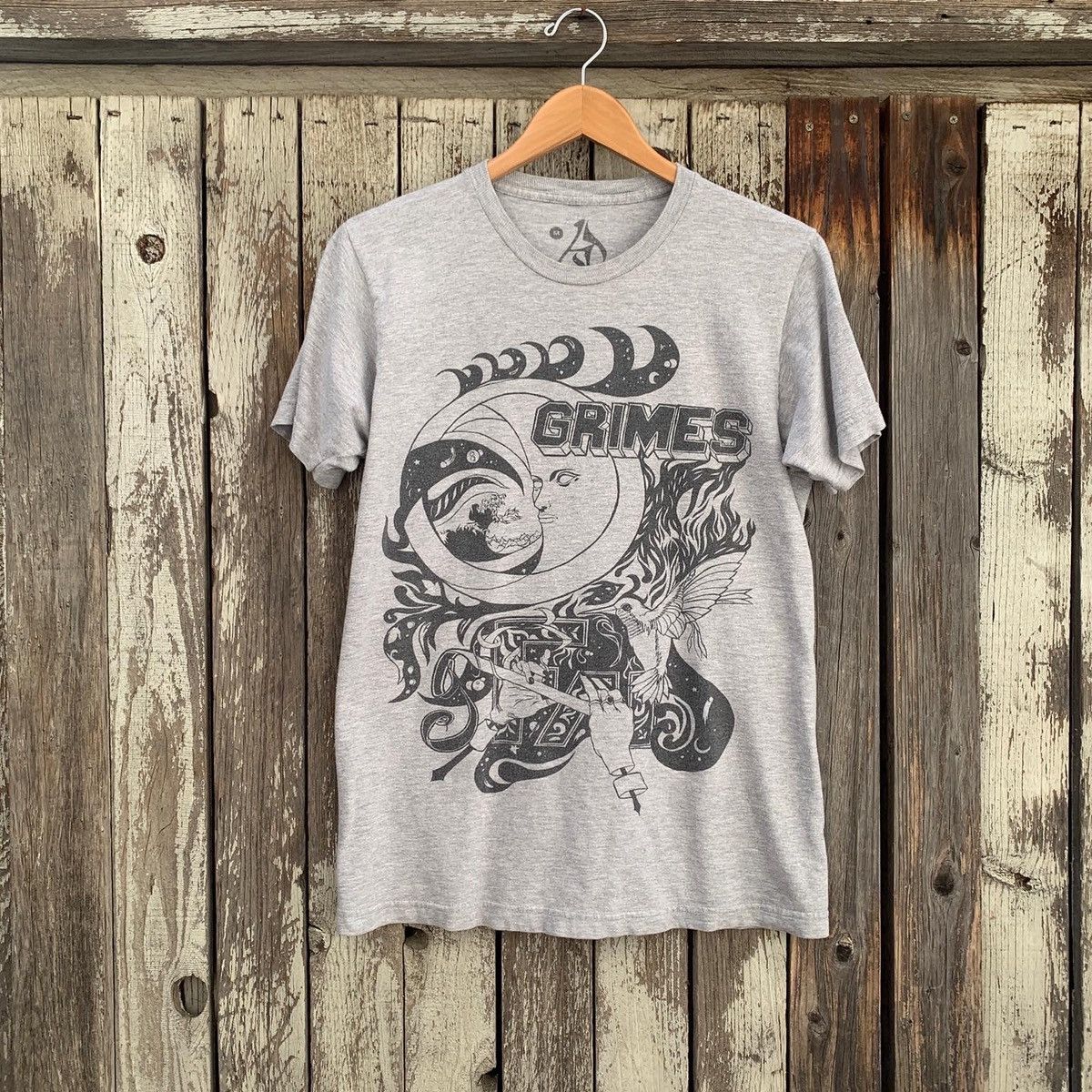 Band Tees × Streetwear Grimes T-Shirt. Officially Licensed. Rare. Hard ...