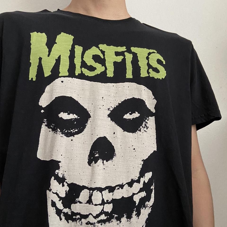 Vintage Vintage Misfits Band Graphics Black Tee Shirt | Grailed
