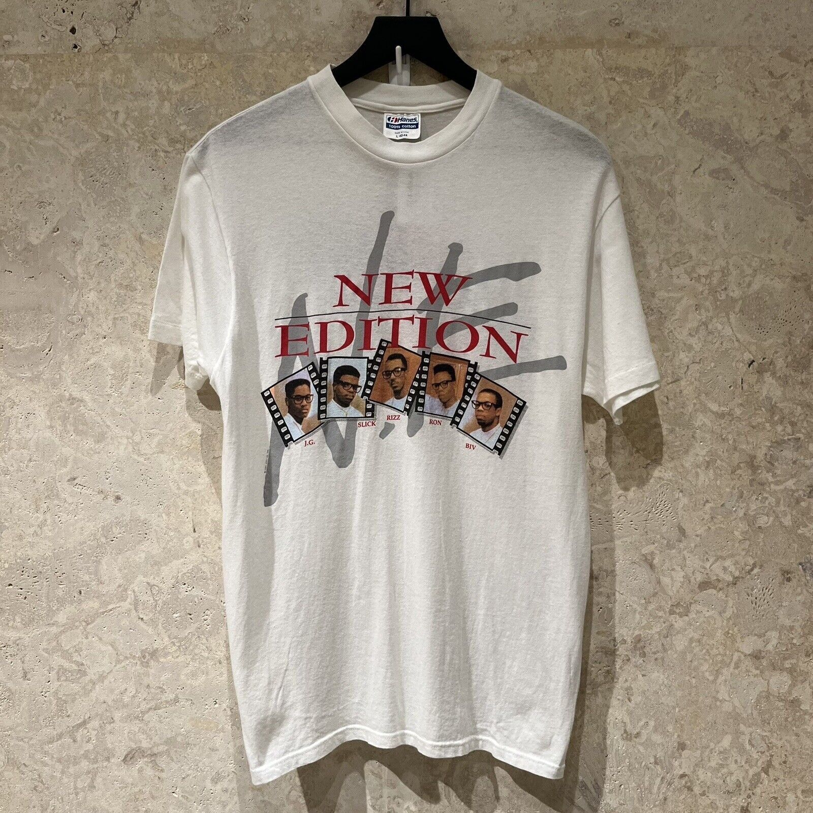 Band Tees × Vintage Vintage 80s New Edition Heatwave Tour T Shirt Size ...