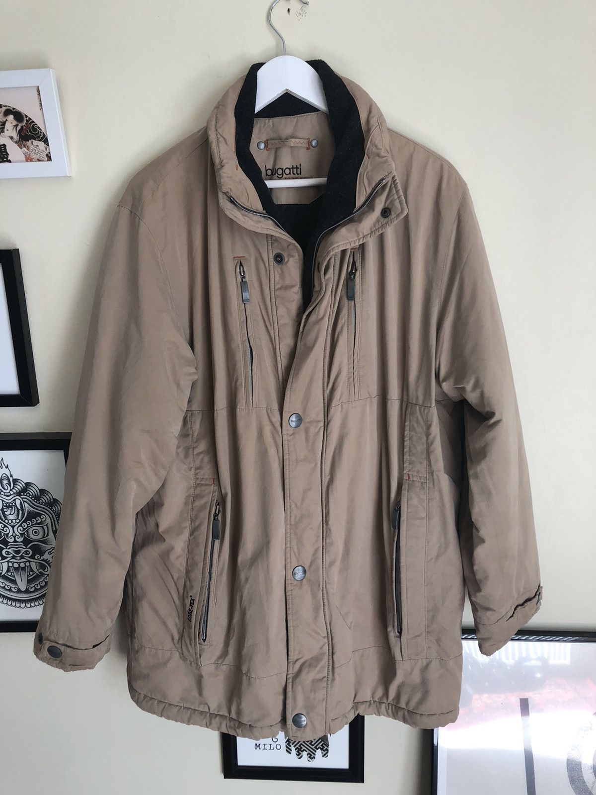 Bugatti × Goretex Bugatti Gore-Tex multi pocket heavy winter parka ...