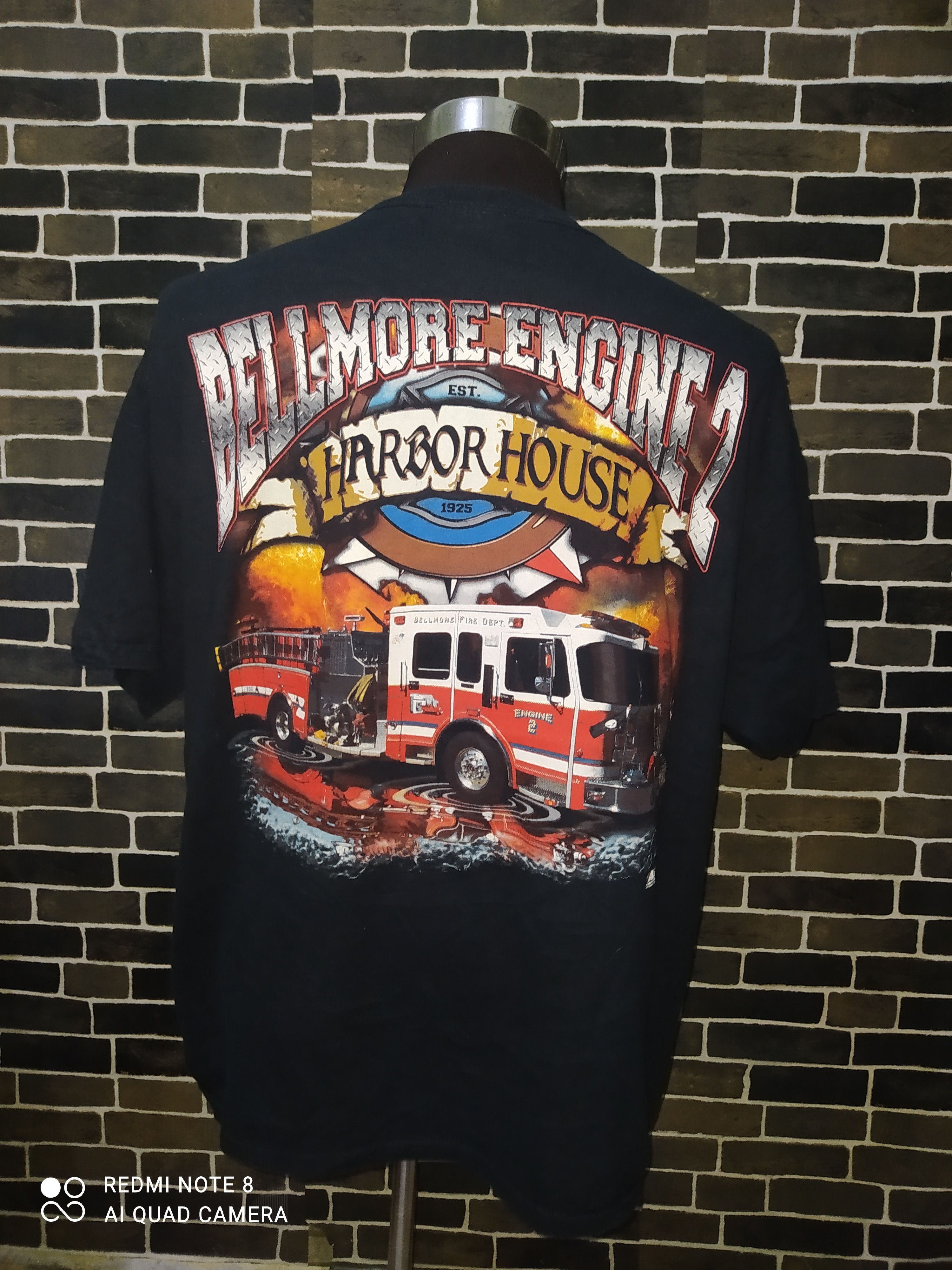 Vintage Bellmore Engine 2 Harbor House T shirt | Grailed