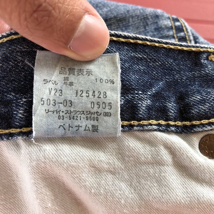 Vintage Vintage Levi's 503 Denim Faded Blue Levis Jeans Pants | Grailed