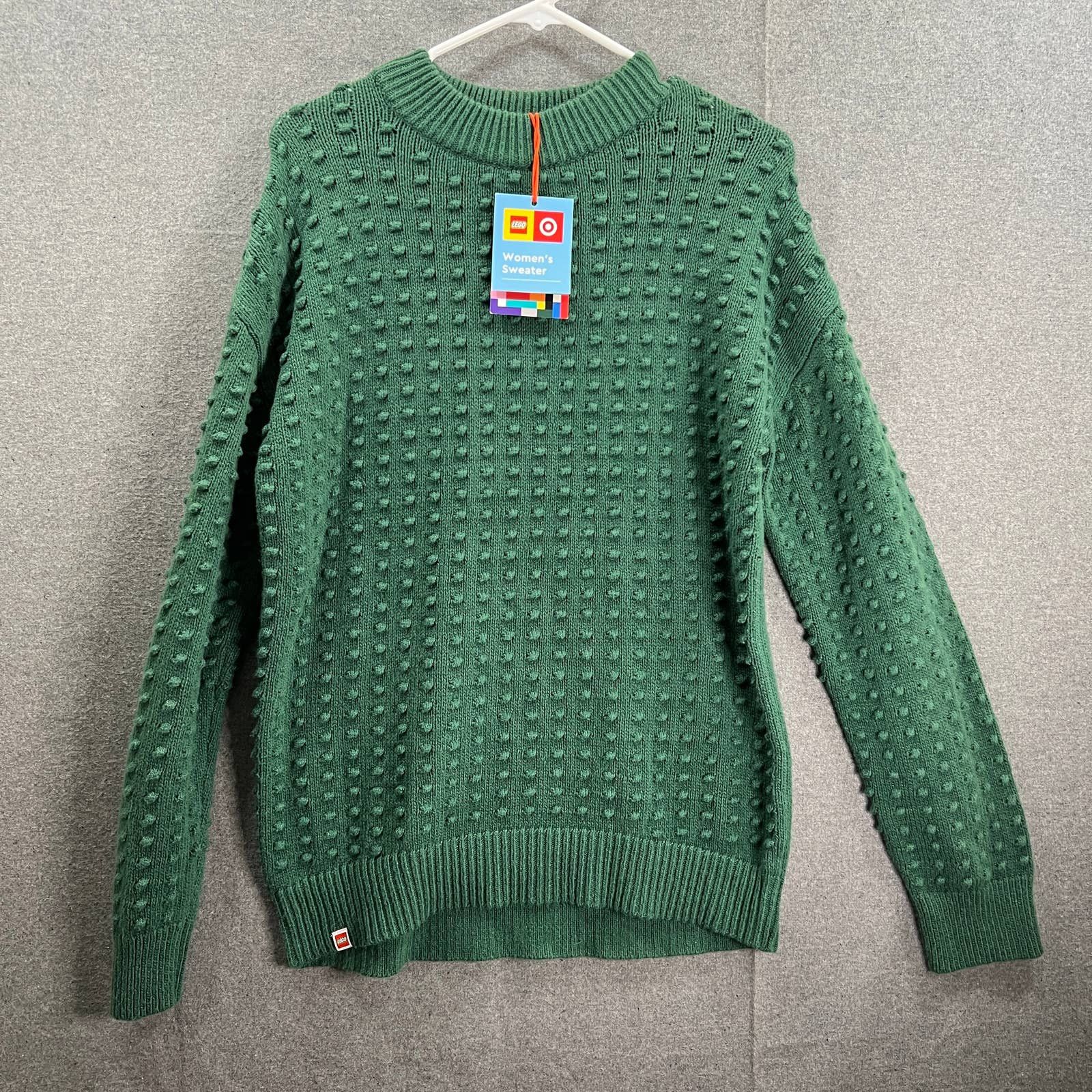 LEGO Lego Sweater Womens Small Long Sleeve Round Neck Green | Grailed