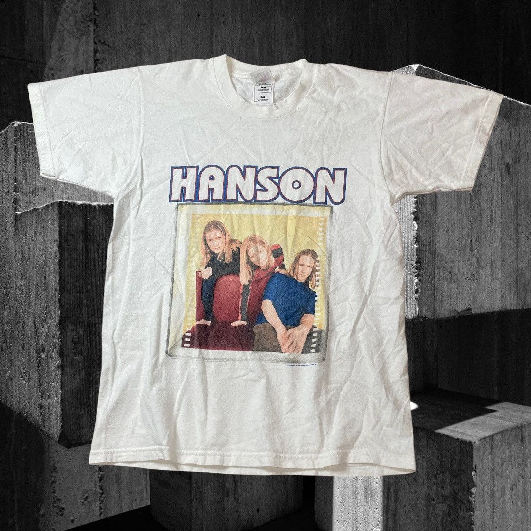 Band Tees × Streetwear × Vintage Vintage 90s Hanson Boy Band Tour t ...