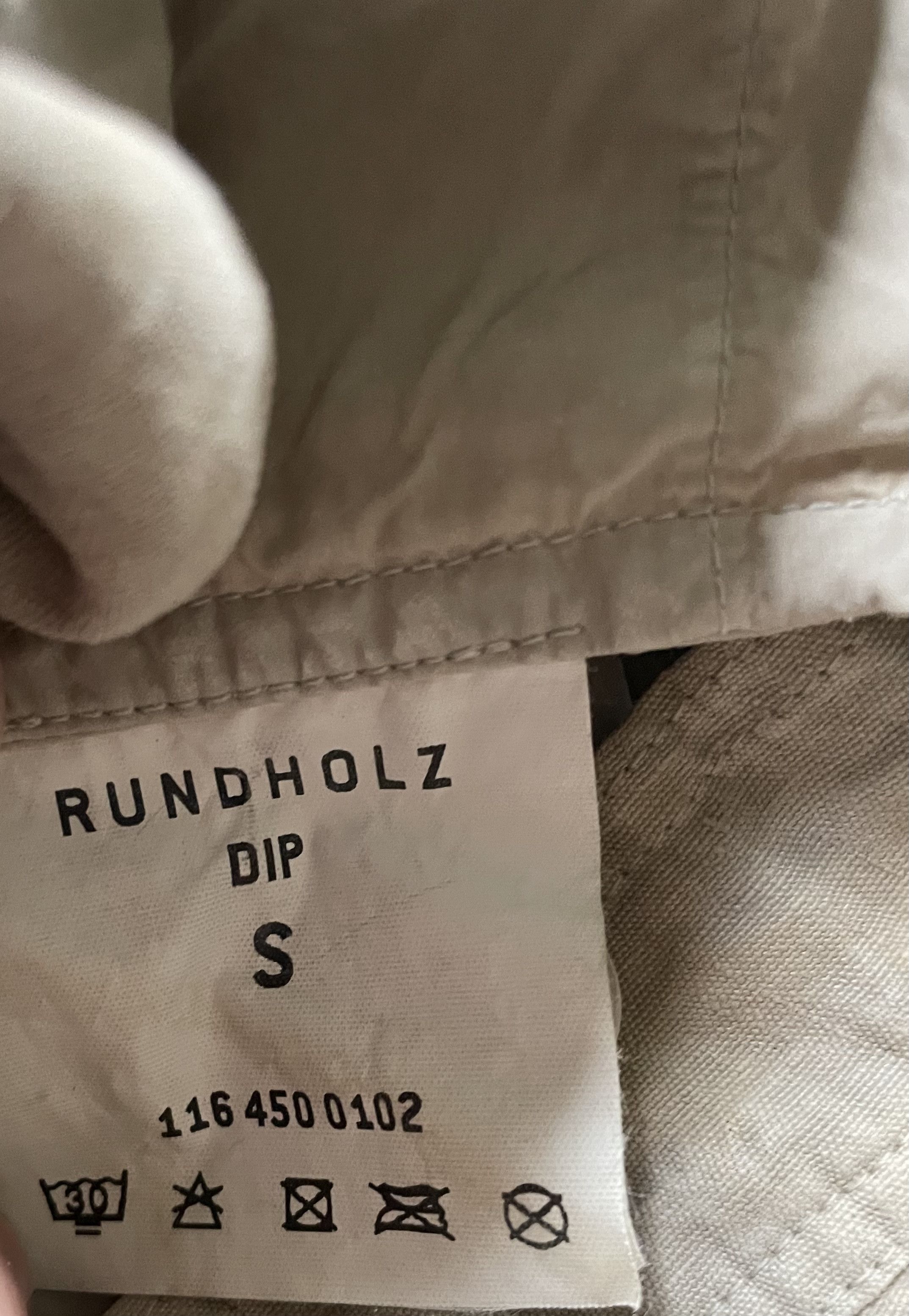 Rundholz Gimp - not leather zip hoodie parka biker jacket coat pods ...