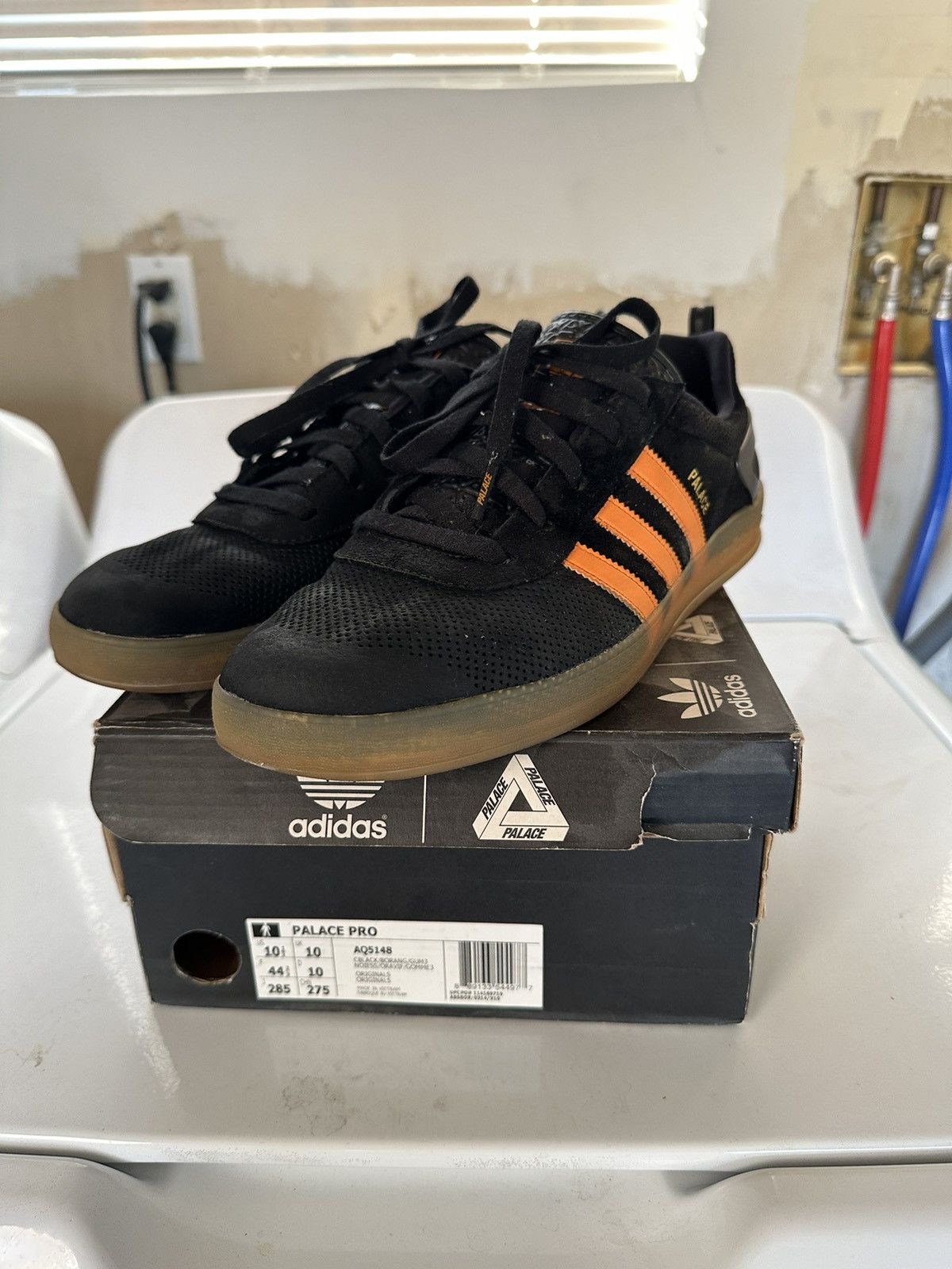 Adidas × Palace Adidas Palace Pro bright orange | Grailed