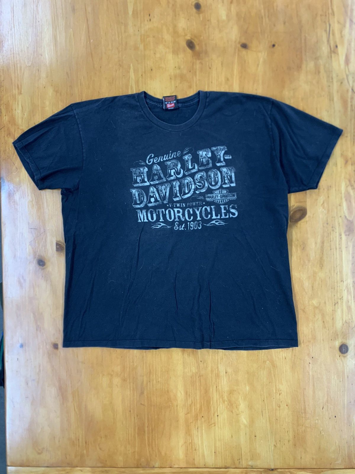 Vintage Vintage Harley Davidson Old School Logo Tee | Grailed