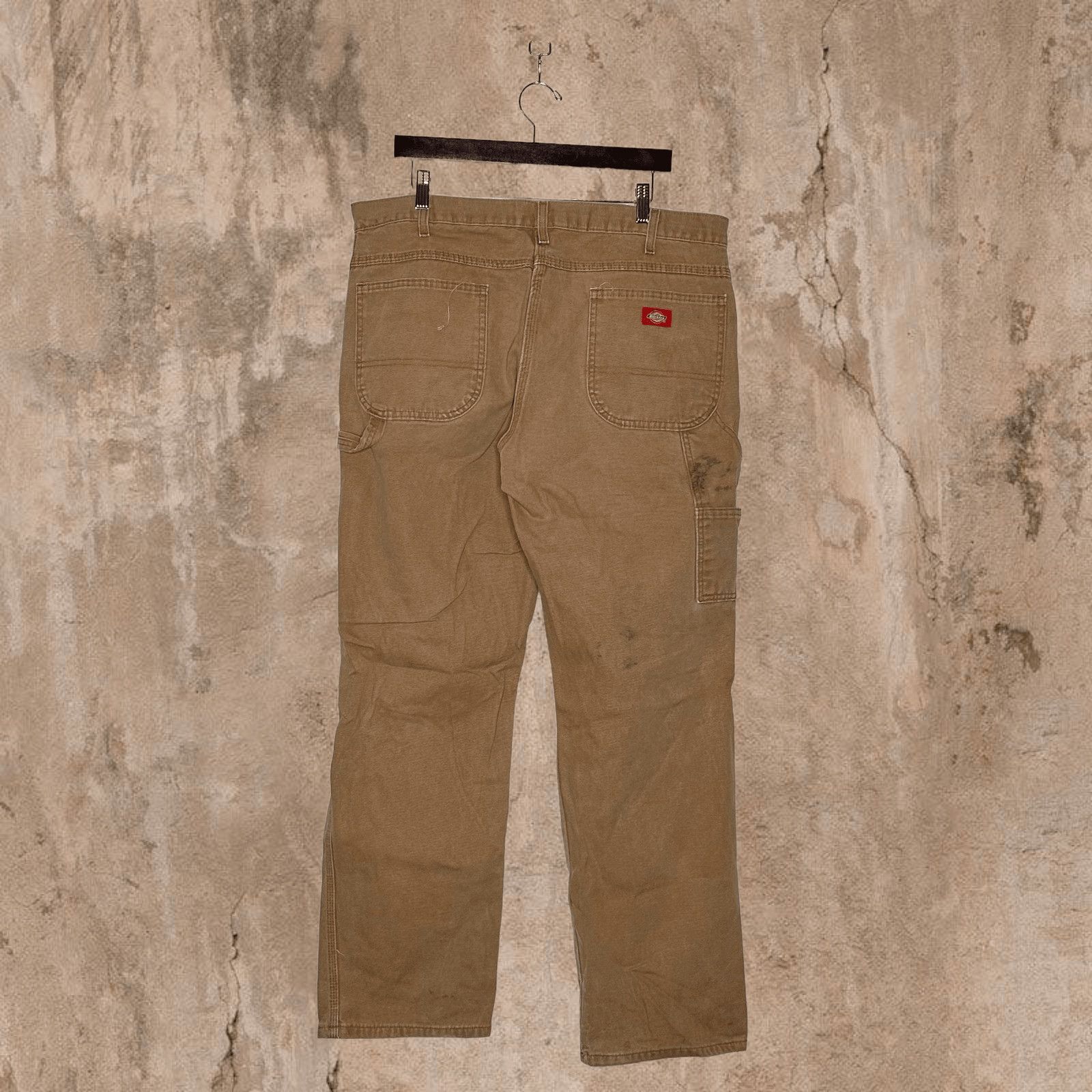 Vintage Desert Tan Dickies Carpenter Pants Red Label Thick Canvas | Grailed