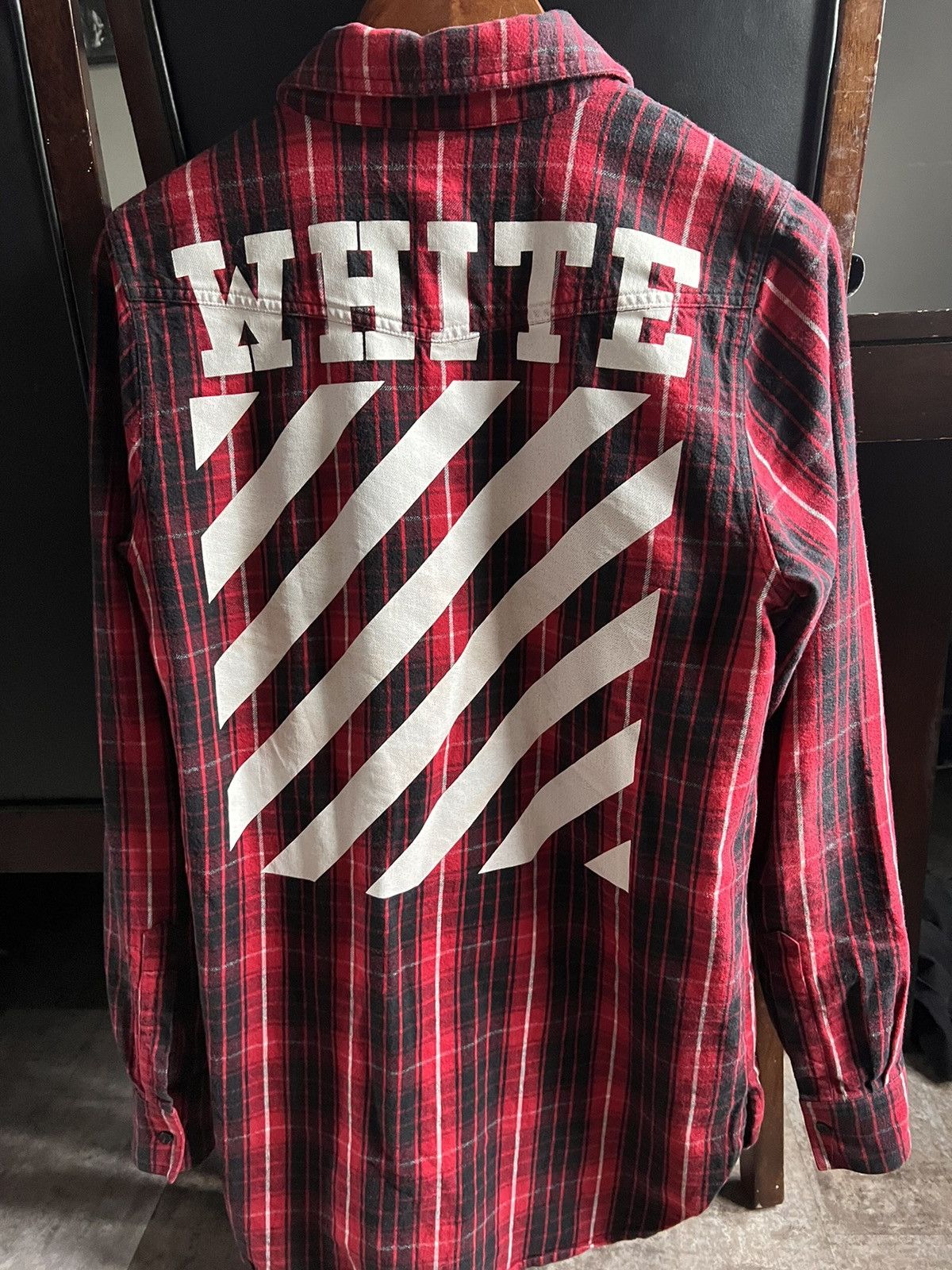 Off-White Off-white flannel | Grailed