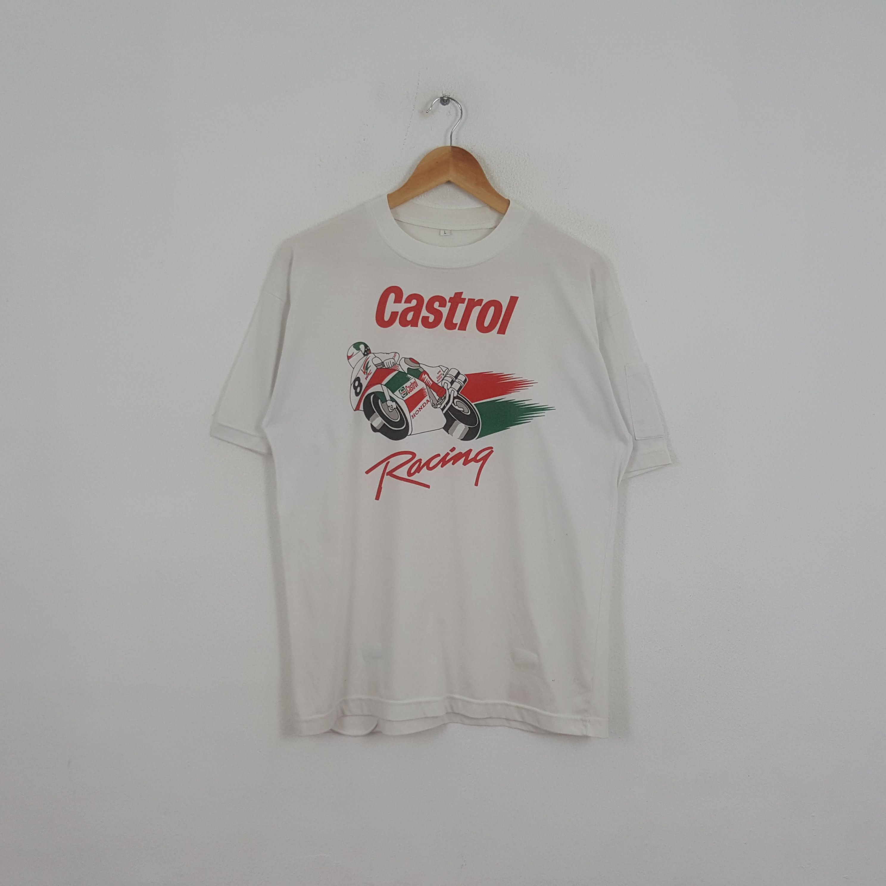 Vintage Vintage Castrol Honda Racing MotoGP Design Tshirt | Grailed