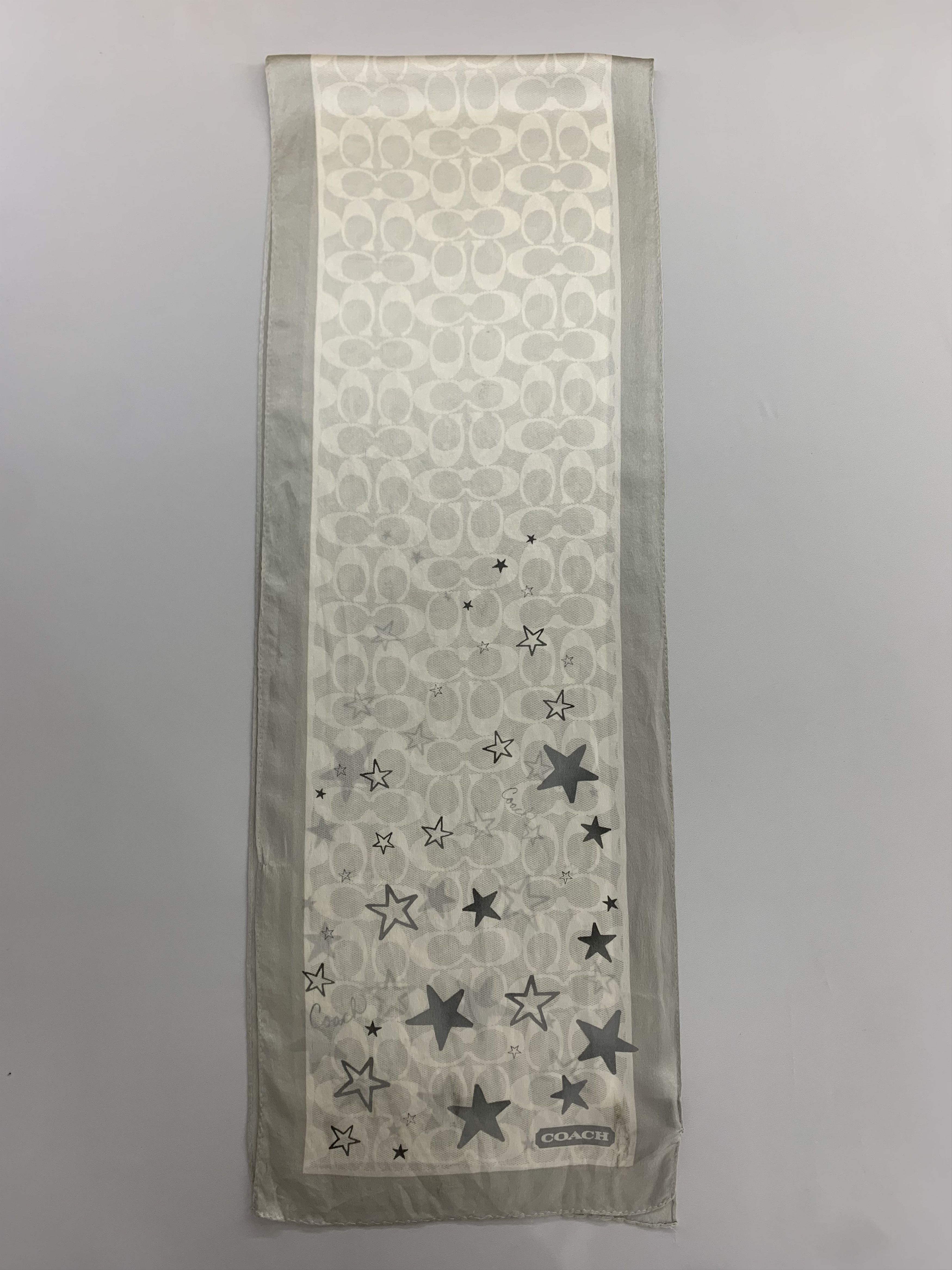 Vintage Coach Silk Scarf / Shawl / Wrap | Grailed