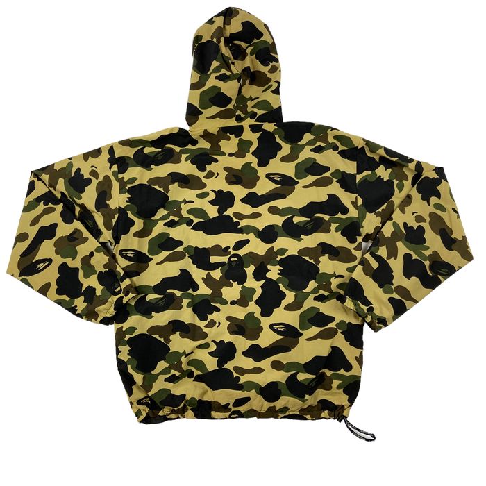 Bape RARE 90's Bape reversible camo windbreaker jacket | Grailed