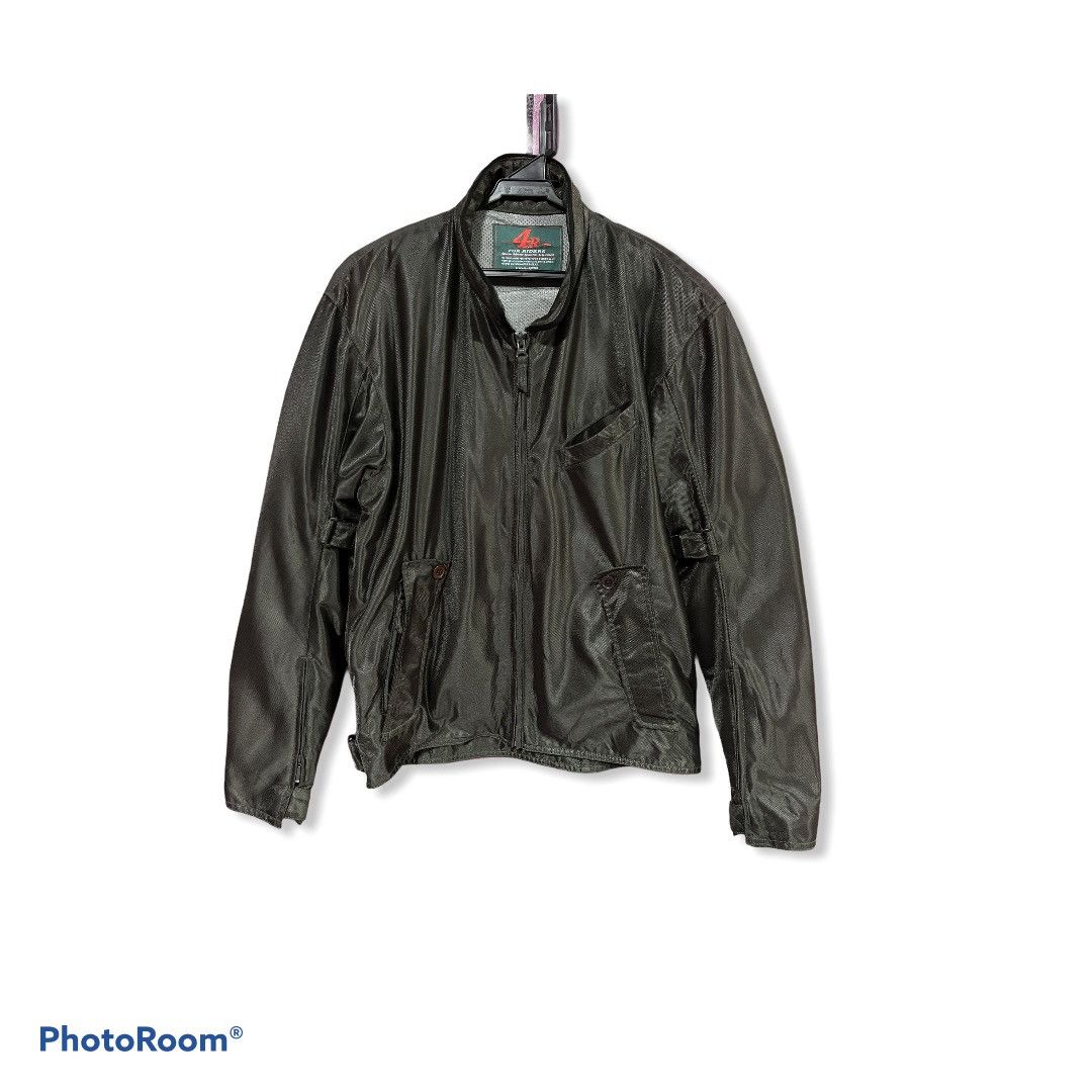 Vintage 4 RIDER GREEN SIZE L JACKET RACING JAPAN | Grailed