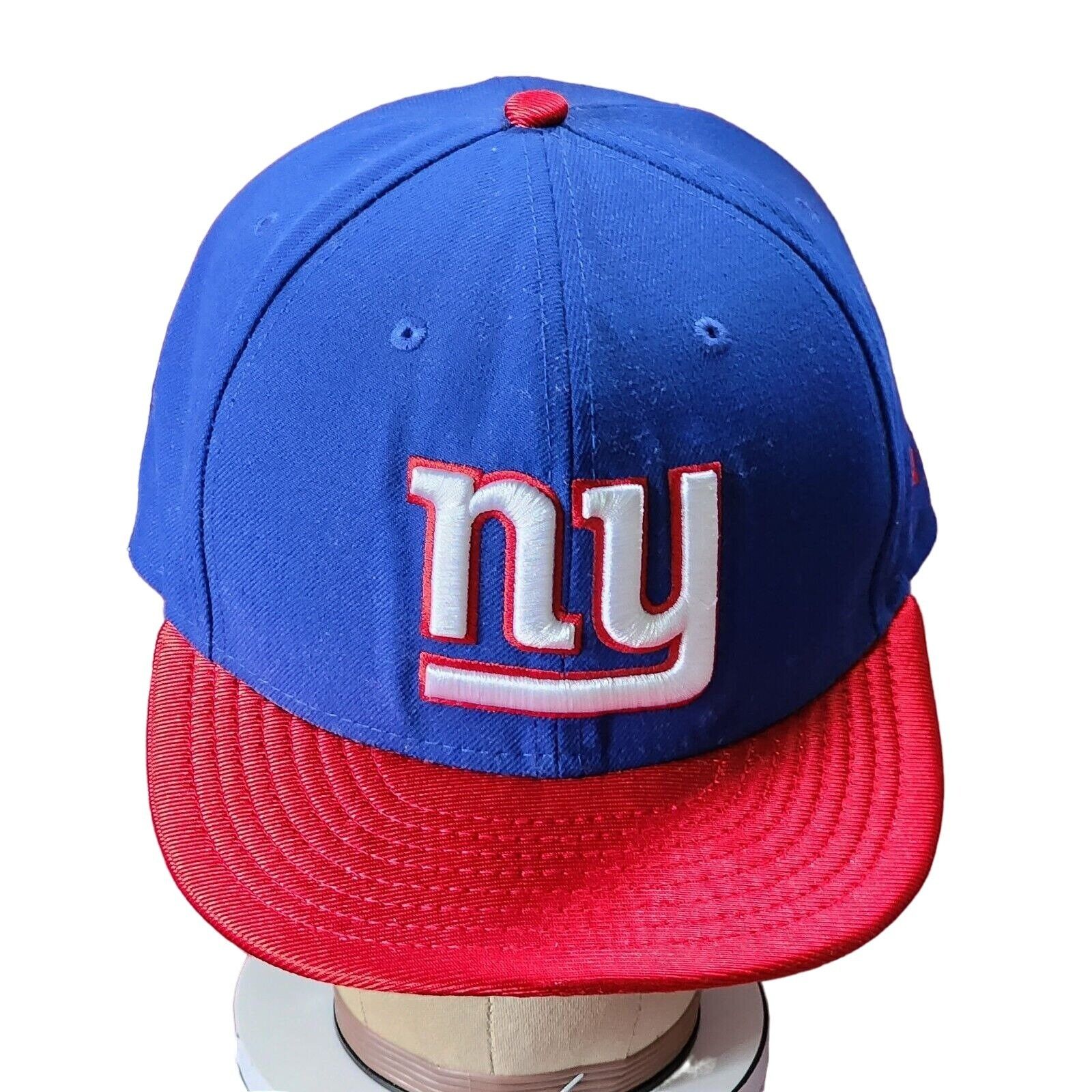 New Era New York NY Giants NFL Football Team Cap Hat New Era 7 1/21 ...