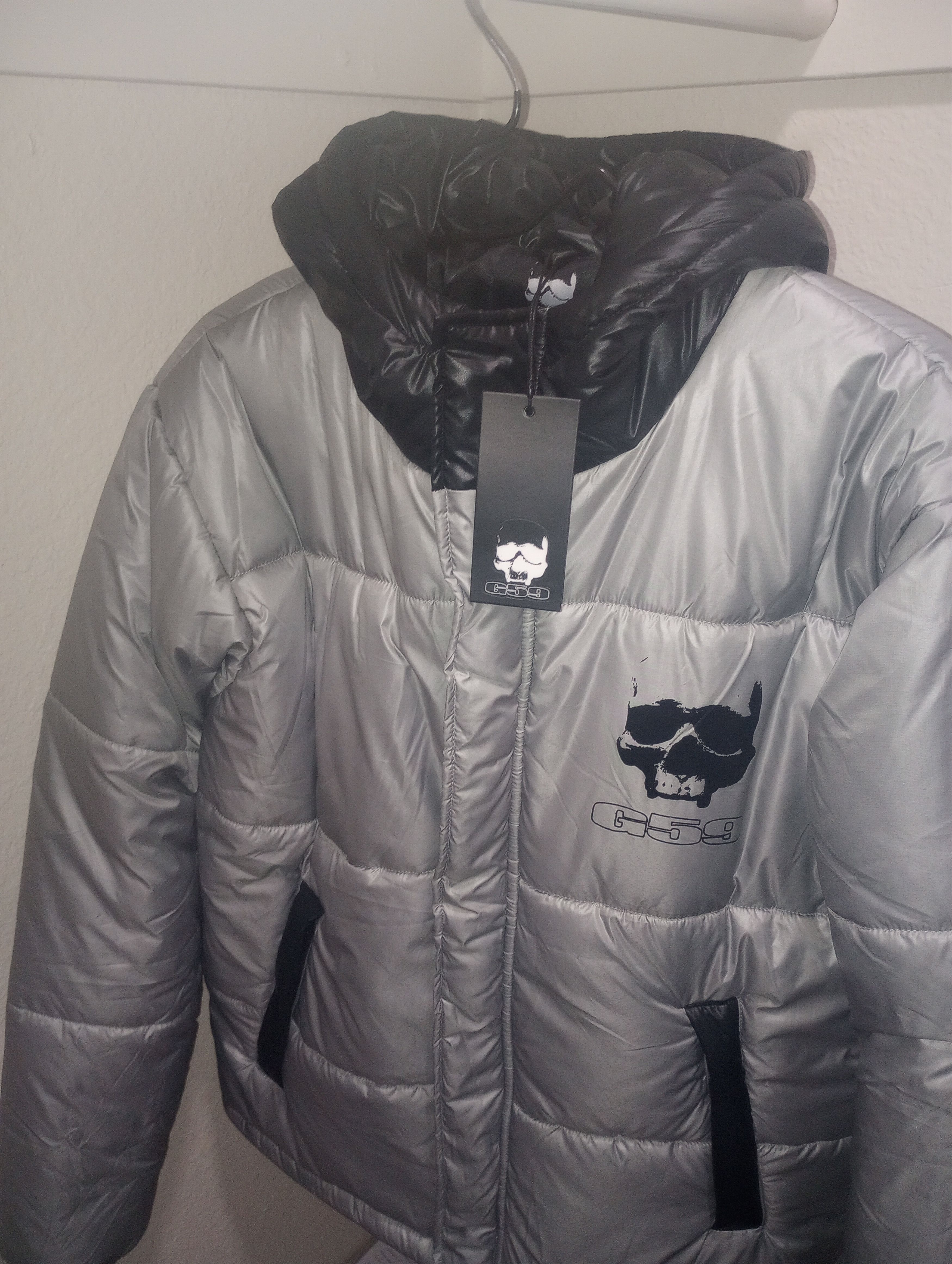 G59 Records G59 LOGO FILL DOWN JACKET | Grailed