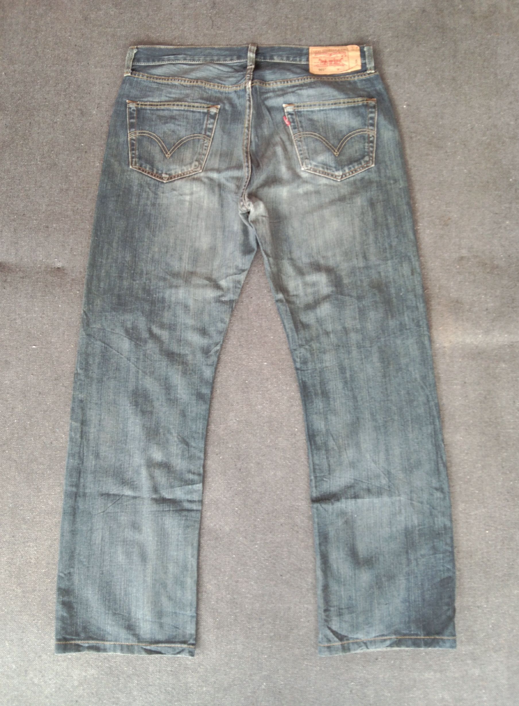 Vintage Vintage Levi's 501 Rusty Wash Distressed Jeans 36x33 | Grailed