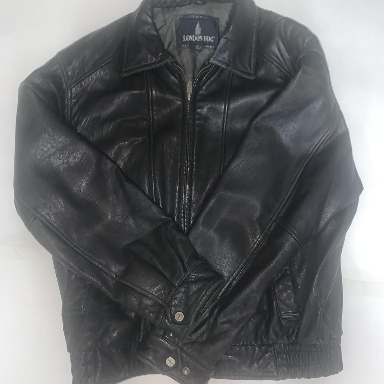 London Fog × Vintage 90s London Fog Leather Jacket | Grailed