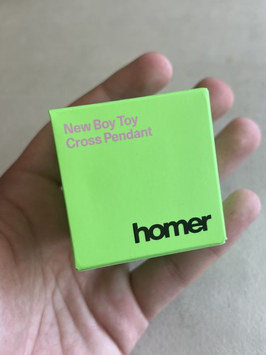 Frank Ocean Homer Jewelry 925 Silver New Boy Toy Cross Pendant Pink ...