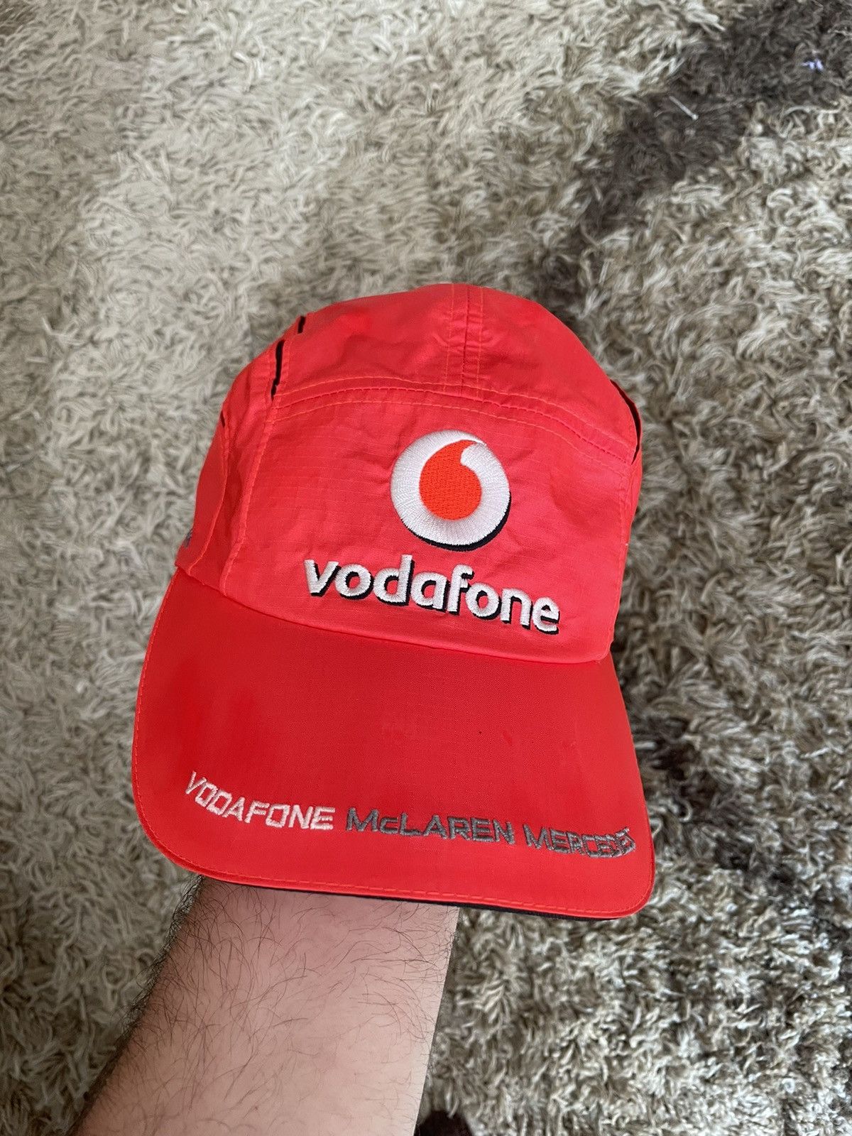Vintage Vodafone McLaren Mercedes Benz Cap | Grailed