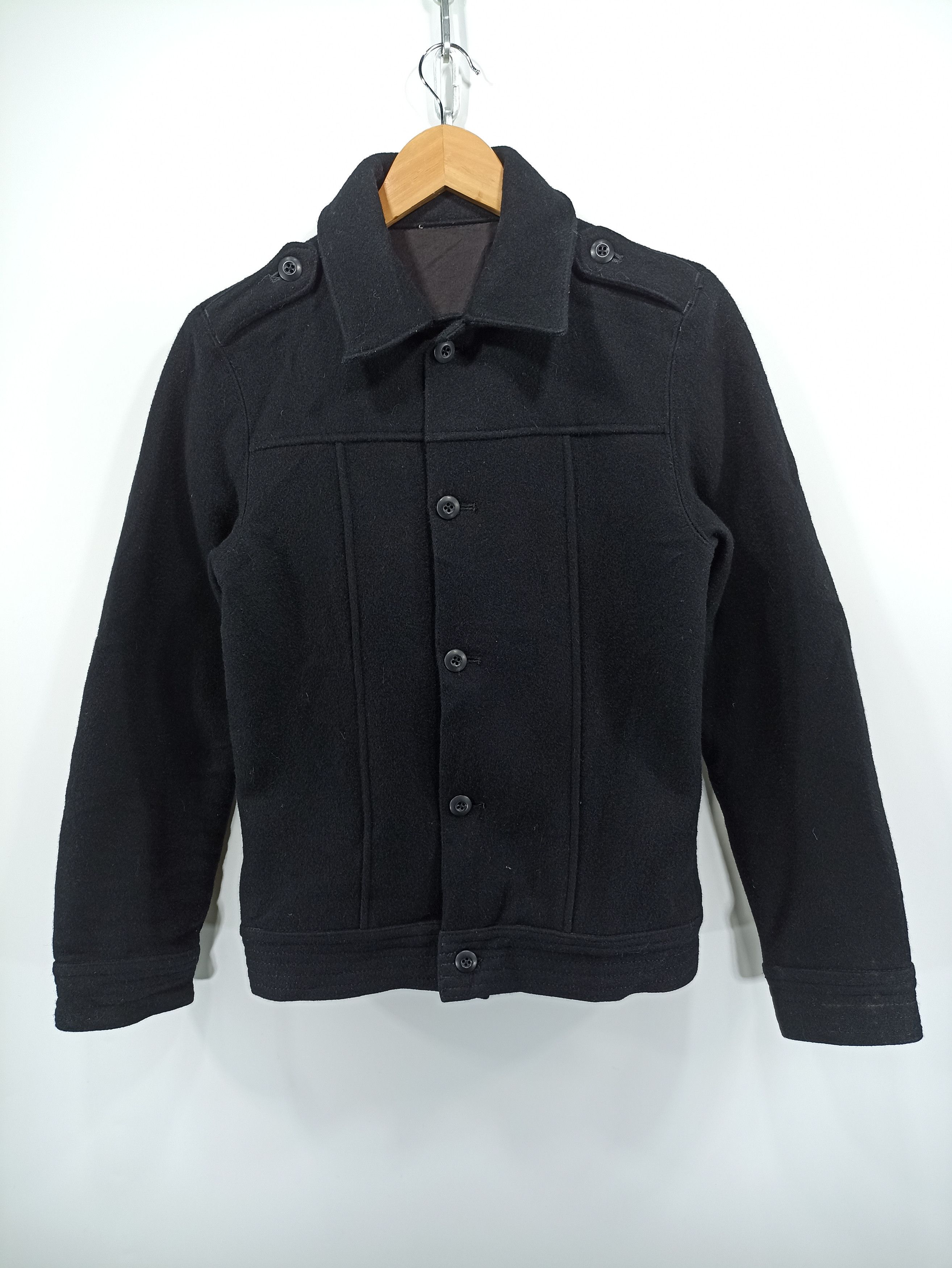Japanese Brand Made in japan Thick wool Jacket | Grailed