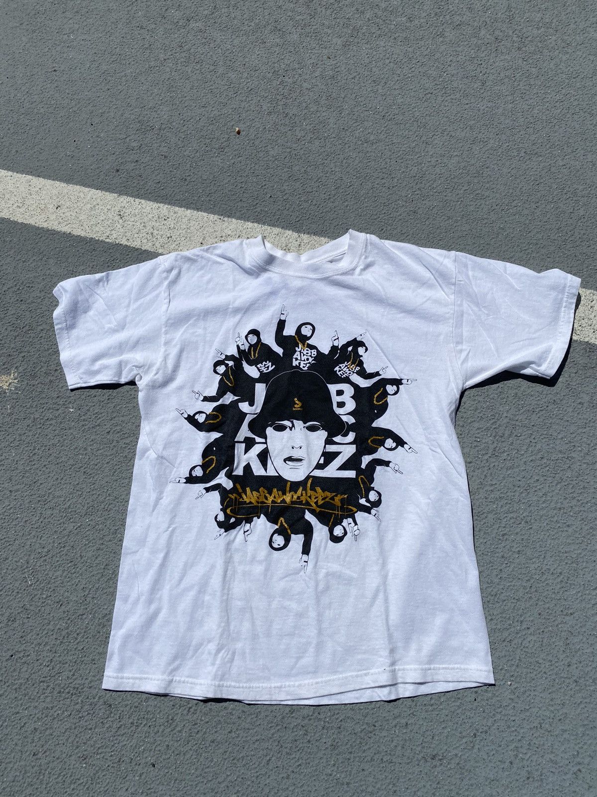 Vintage Vintage 00s Y2K Jabawockeez Dance Mask Logo Shirt | Grailed