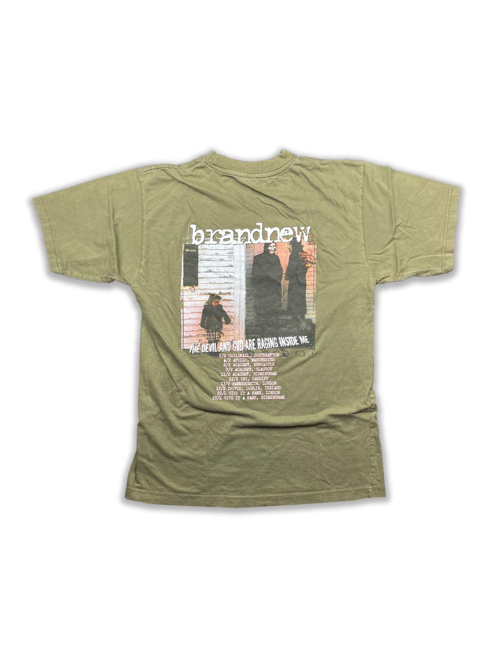 Band Tees × Vintage Vintage 2006 Brand New Band "TDAG" UK Tour Tee ...
