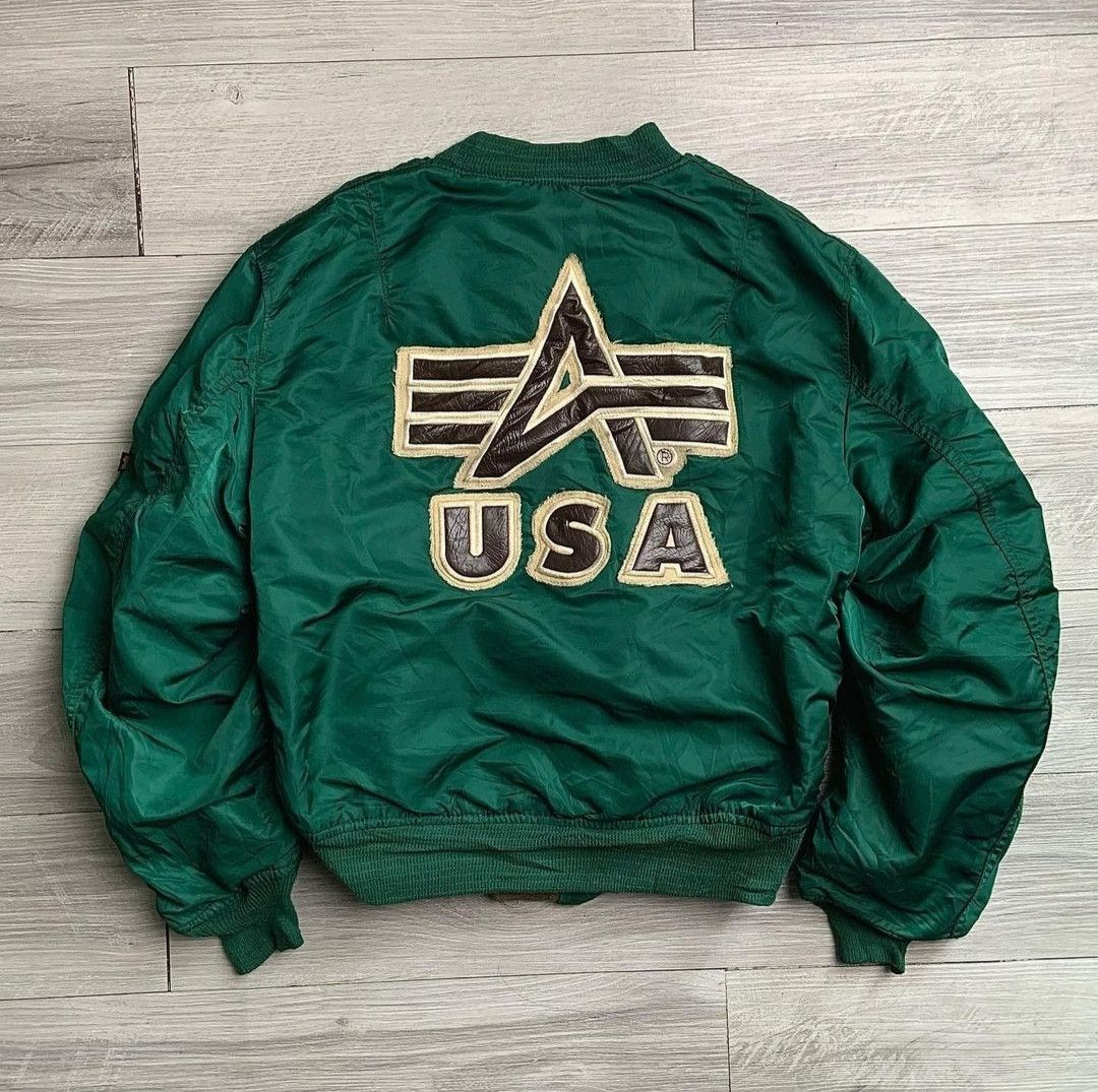 Vintage Alpha Industries MA-1 Flight Jacket | Grailed