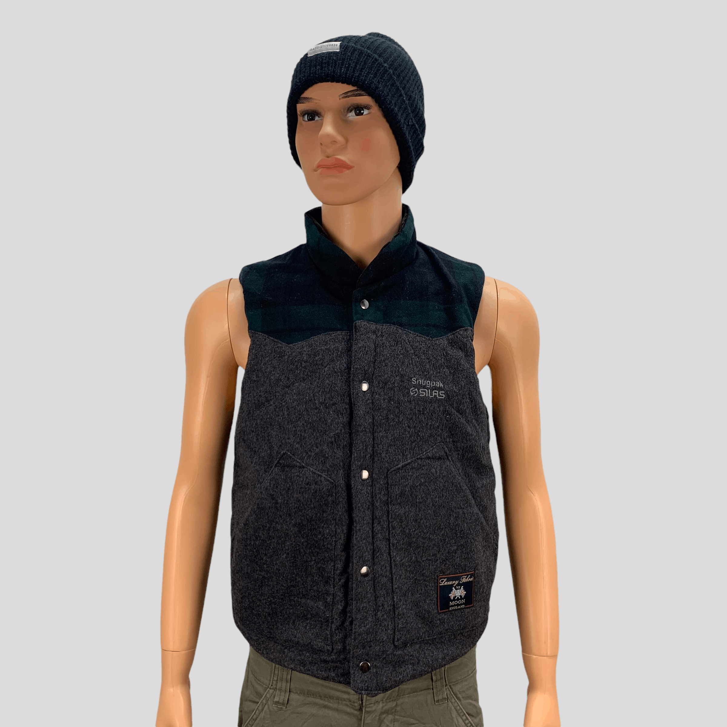 Outdoor Life SNUGPAK SILAS X MOON ENGLAND REVERSIBLE VEST #3668-128 ...