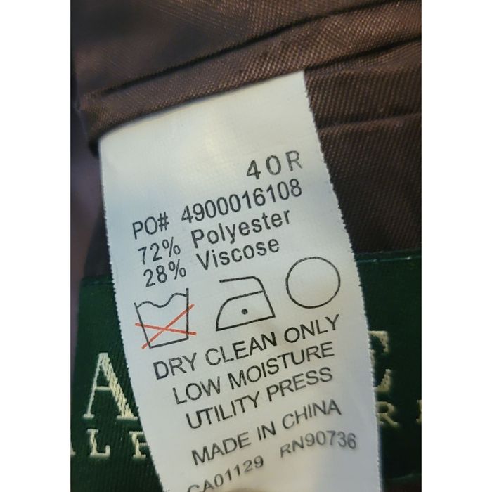 Lauren Ralph Lauren Lauren Ralph Lauren Dark Brown Men's Dress Coat ...