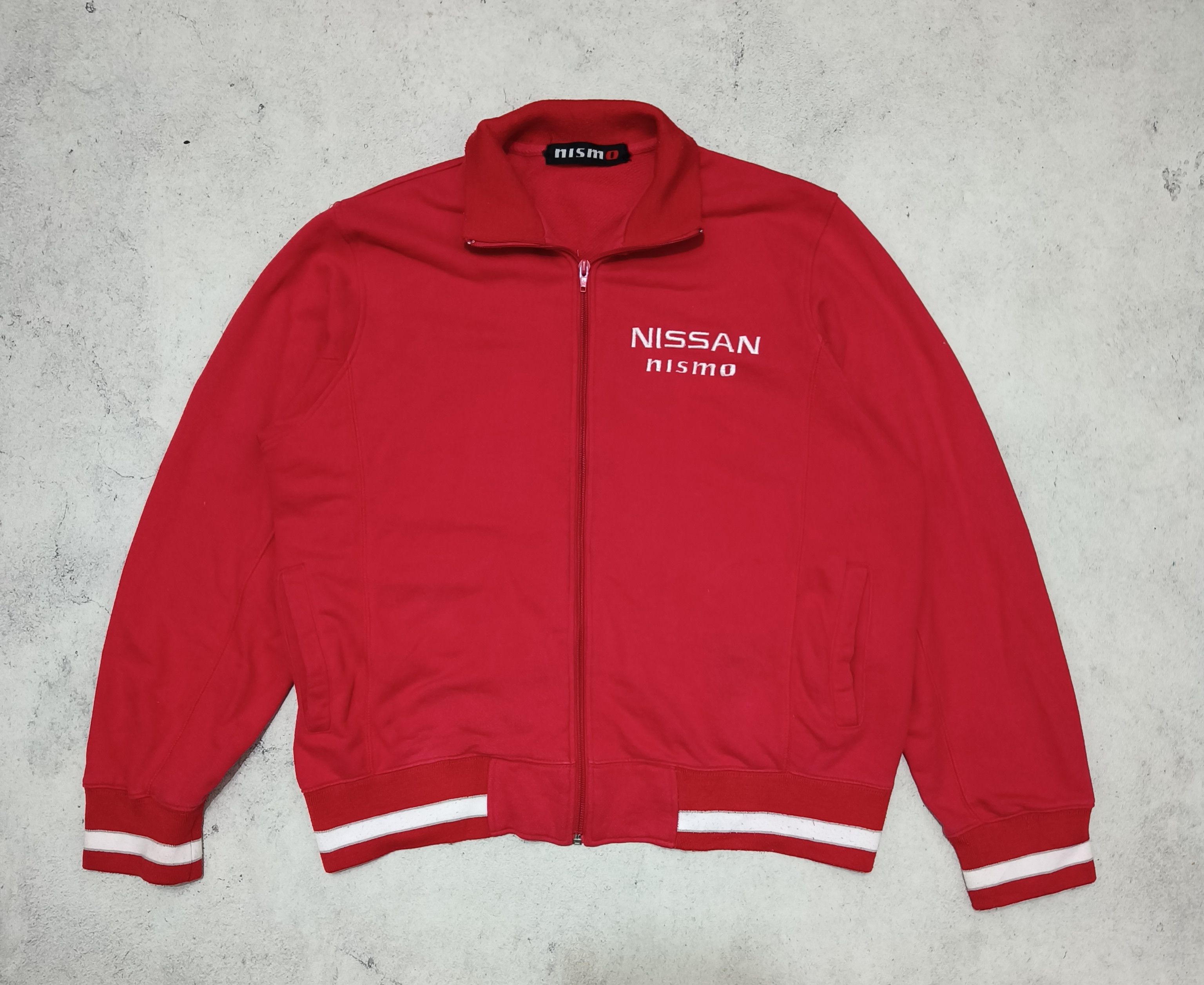Vintage Vintage 00s Nissan NISMO JDM Full Zipper Crewneck Sweatshirt ...