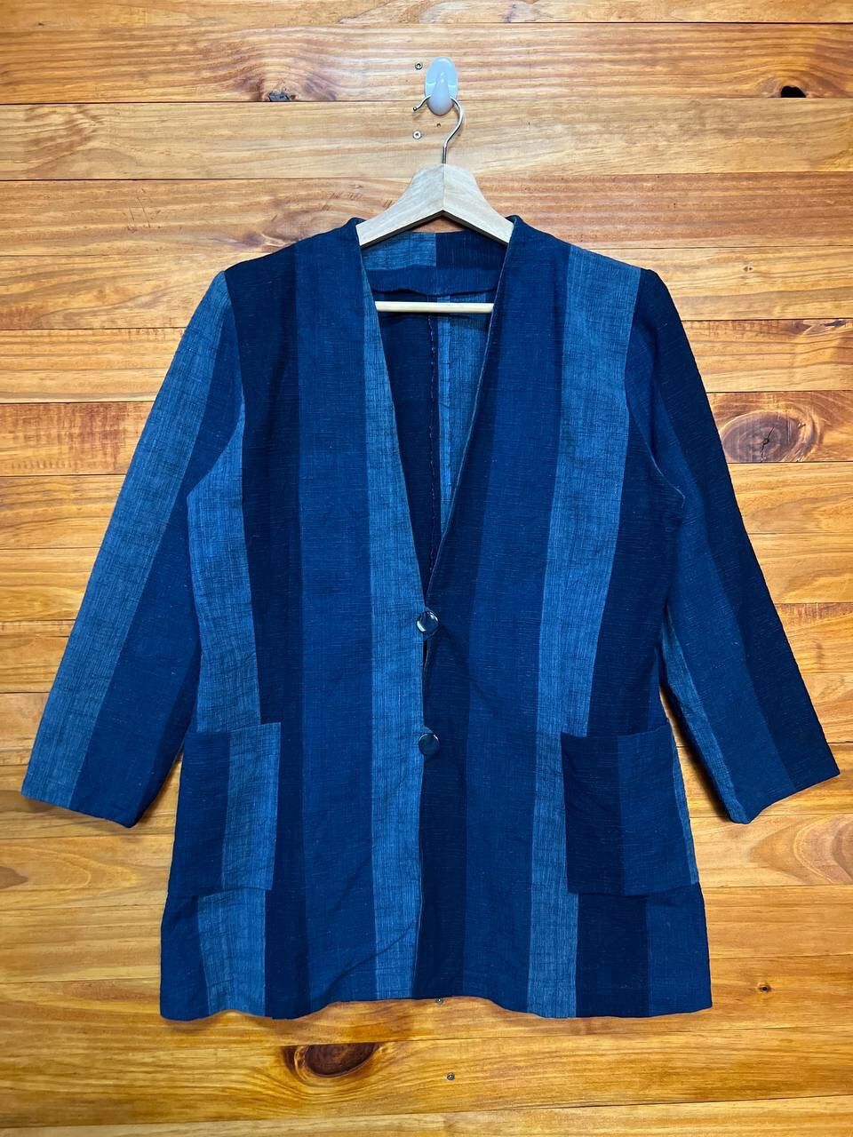 Japanese Brand JAPAN STYLE STRIPE BLAZER | Grailed Japanese Brand JAPAN STYLE STRIPE BLAZER | Grailed
