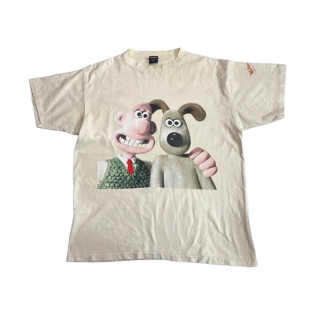 Vintage 🔥 vintage 80s WALLACE & GROMIT king of the hill T-shirt | Grailed