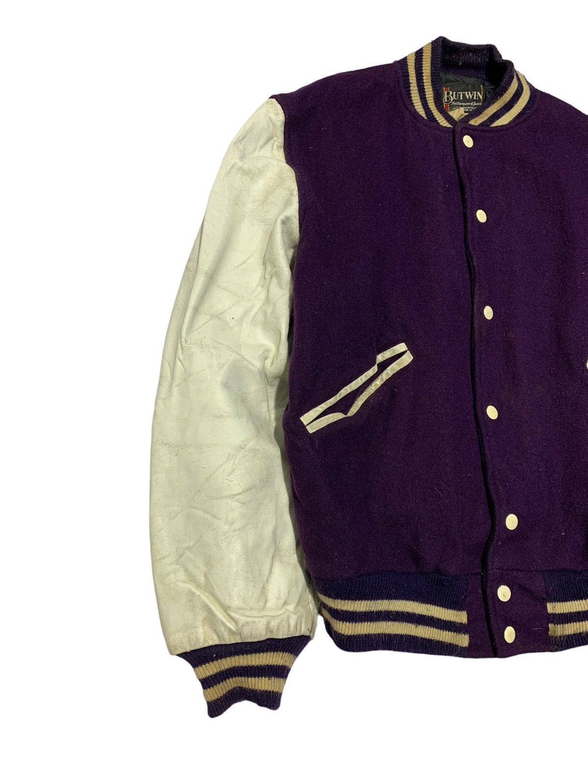 Vintage 🔥VTG 70S BUTWIN WOOL/LEATHER VARSITY JACKETS | Grailed