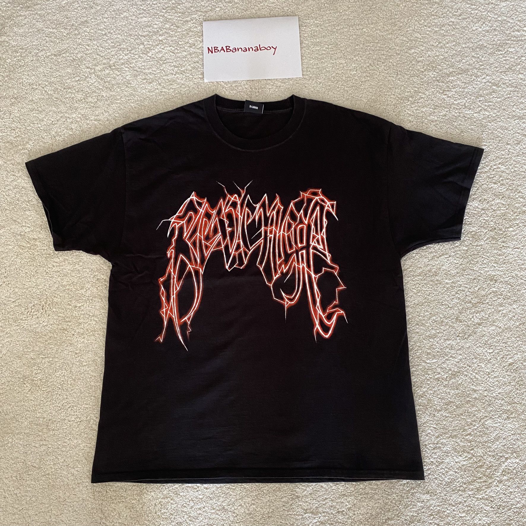 Revenge Revenge Lightning Tee | Grailed