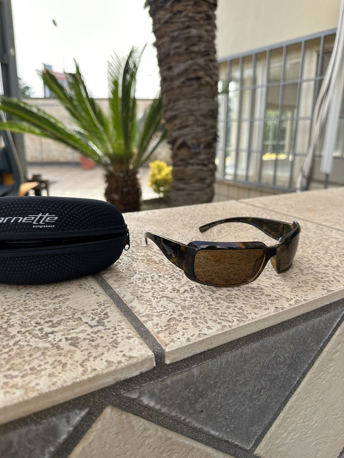 Arnette × Streetwear Arnette Sunglasses Dark Brown | Grailed