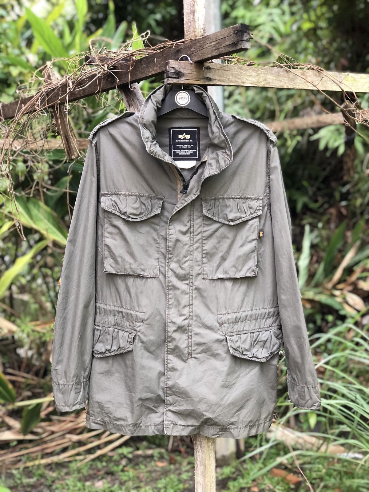Alpha Industries × M 65 Field Jacket × Military Vintage Alpha ...
