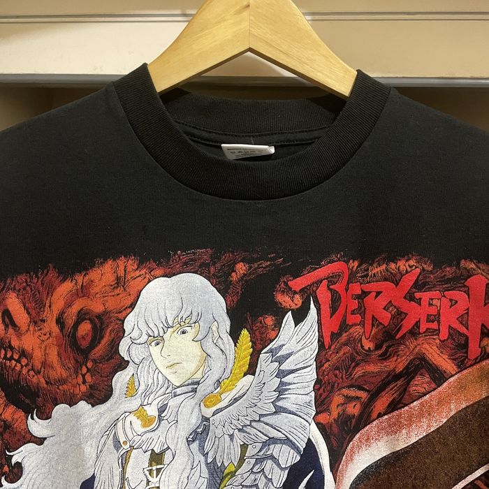 Vintage Rare Berserk Saga Femto Anime Tee Manga Bootleg T shirt XL ...