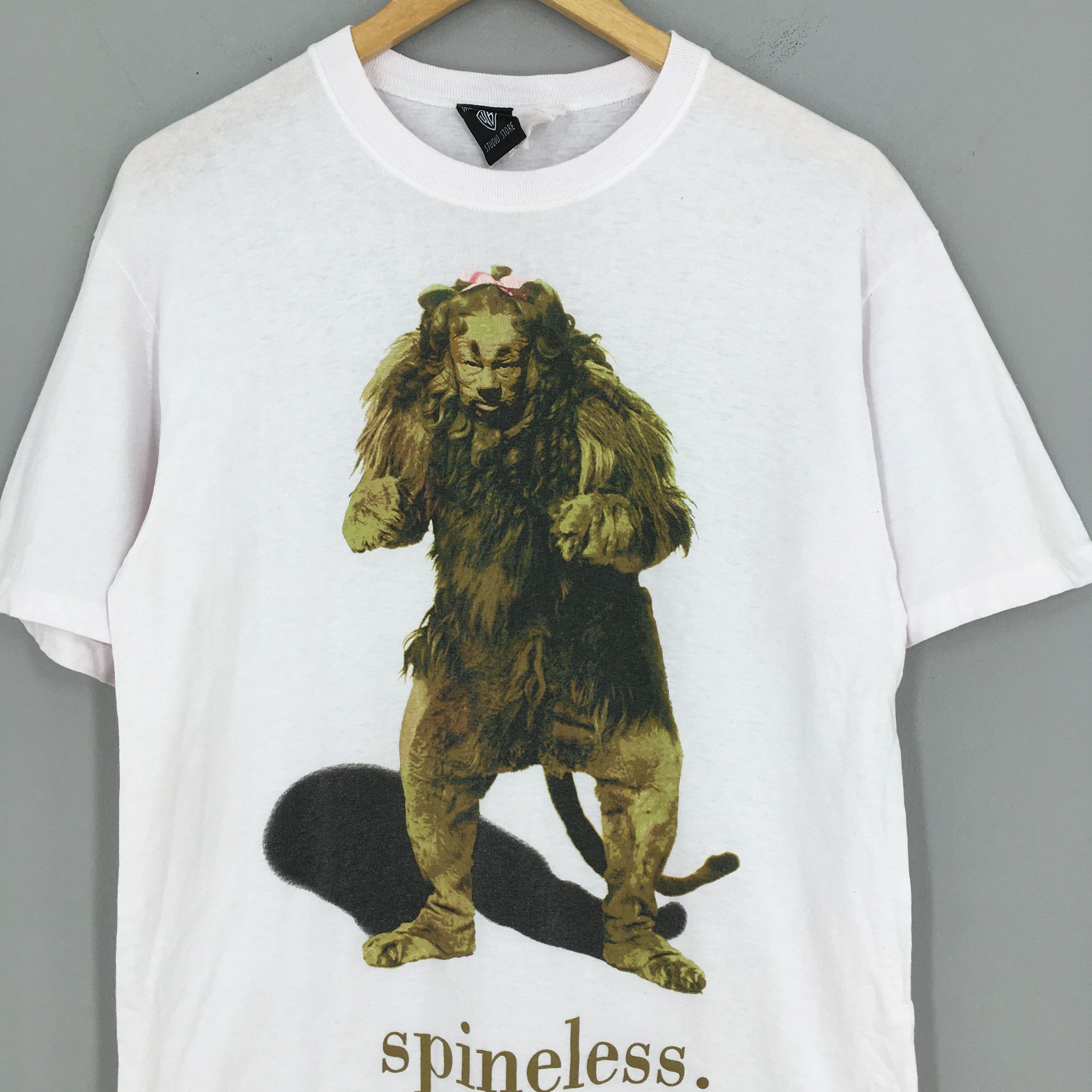 Cartoon Network Vintage 1997 Wizard Of Oz Spineless Warner Bros Tshirt ...