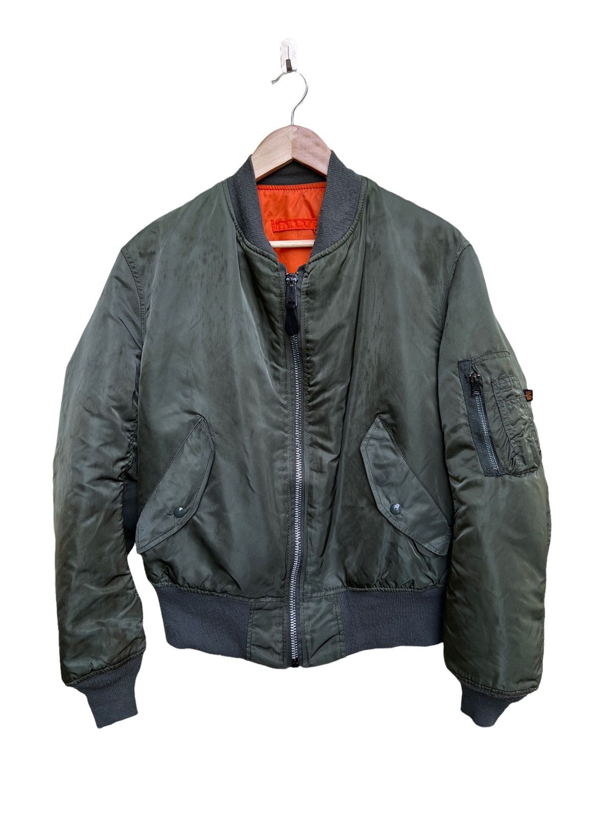 Vintage 🔥RIOT RIOT RIOT VINTAGE ALPHA REVERSIBLE BOMBER JACKET | Grailed