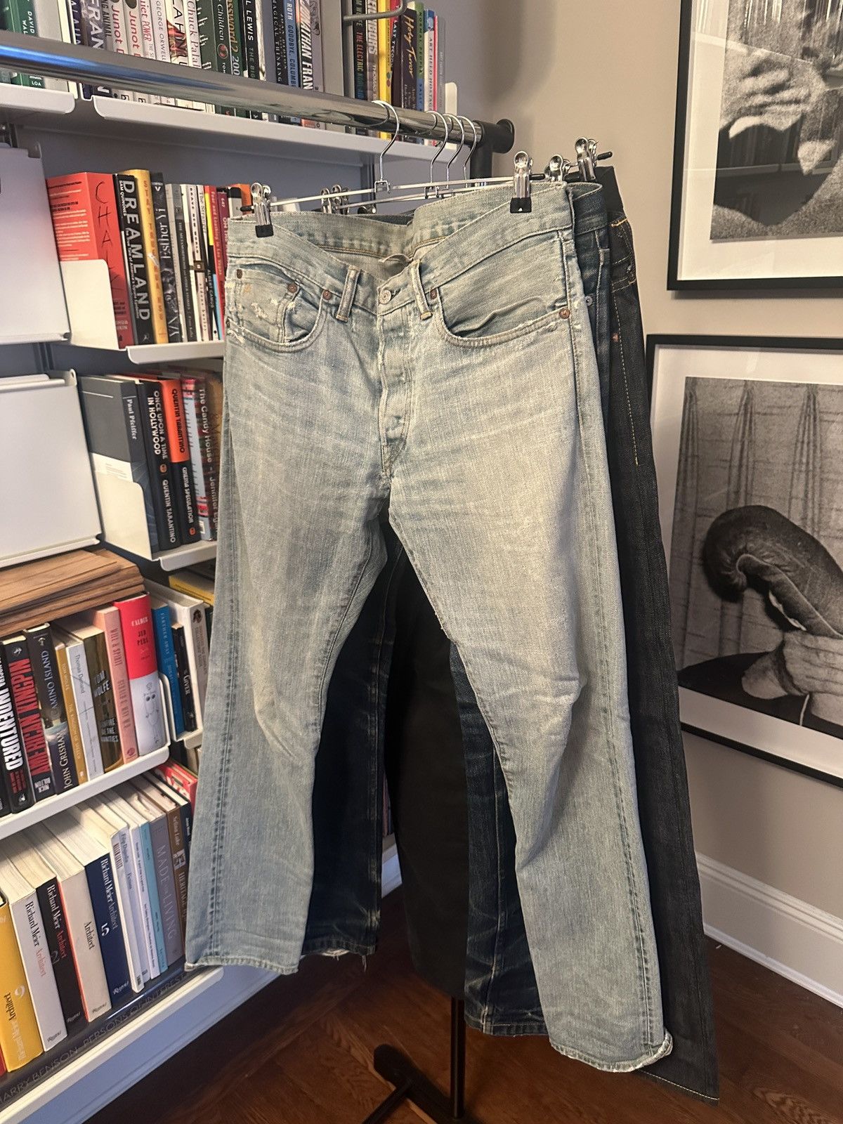 RRL Ralph Lauren RRL light wash selvedge slim fit jean 32x32 | Grailed