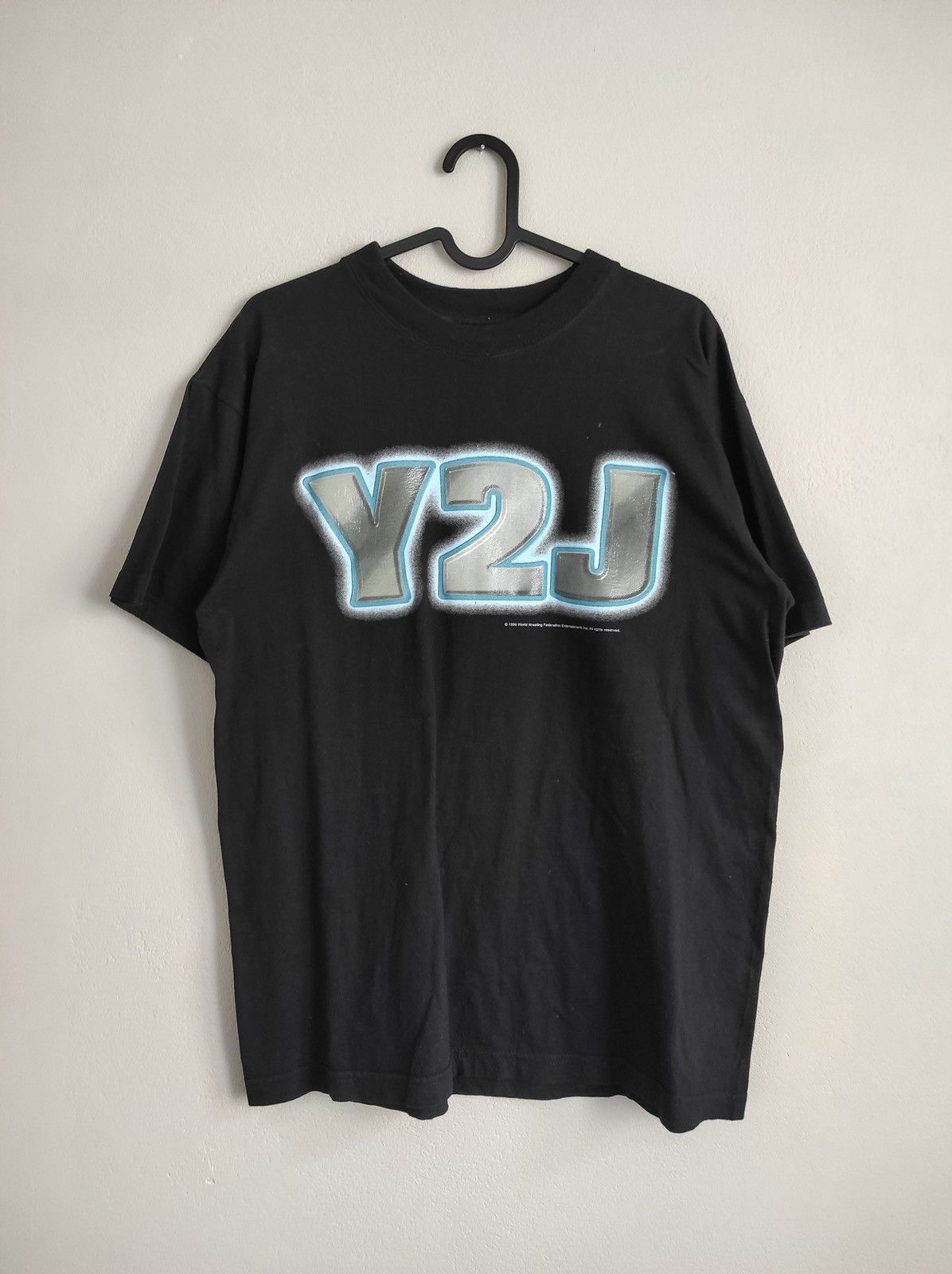 Vintage Vintage 1998 WWE Chris Jericho Y2J 90s t-shirt | Grailed
