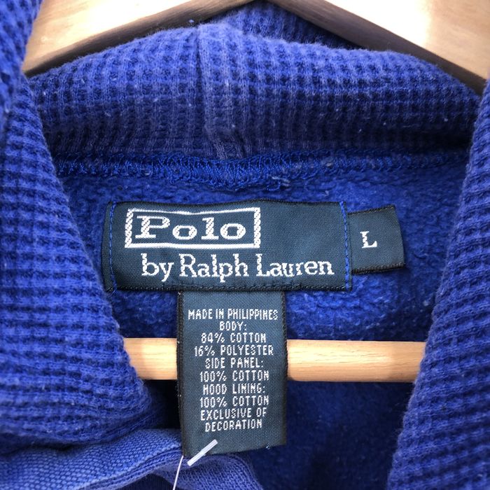 Polo Ralph Lauren Vintage Polo Ralph Lauren Sweatshirt Hoodie Thermal Sweater | Grailed