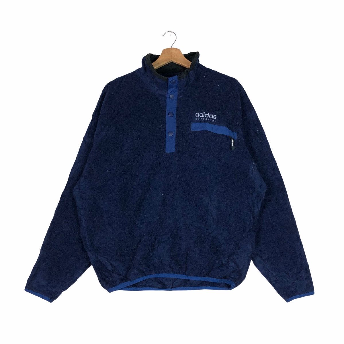 Adidas VINTAGE ADIDAS ADVENTURE FLEECE | Grailed